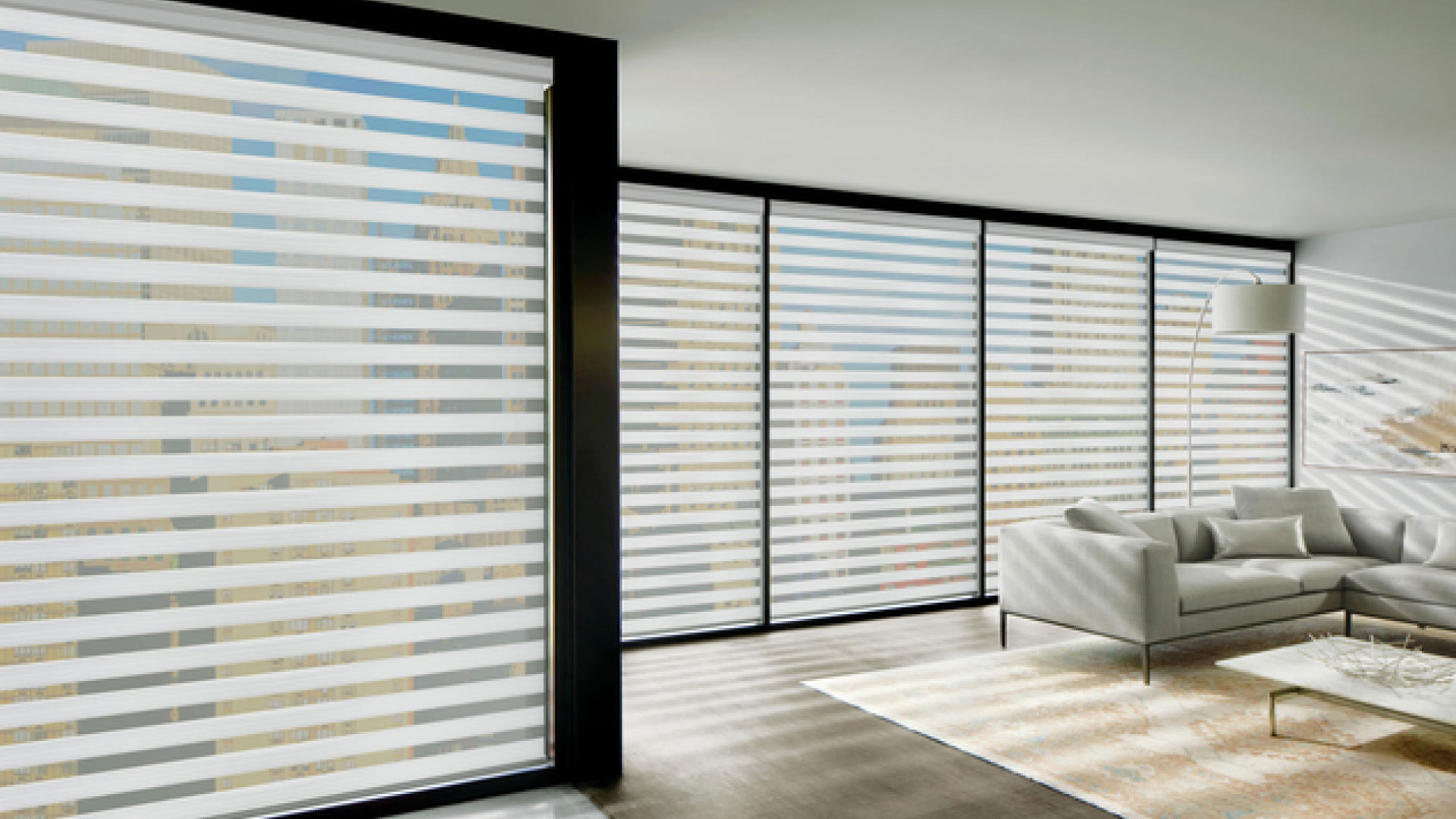 Designer Banded Zebra Shades | Design Your Blind